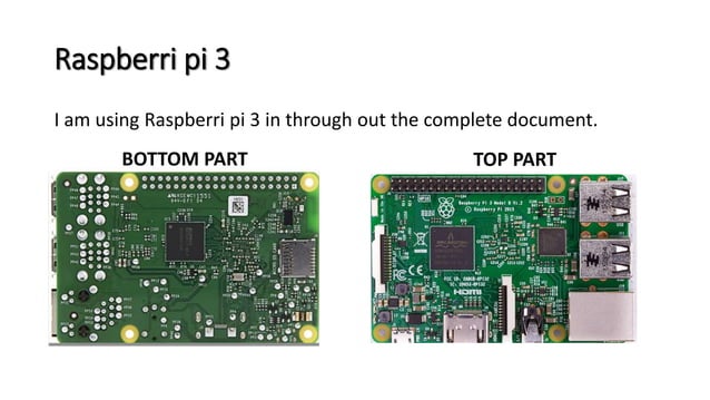 Raspberry pi complete setup | PPTX | Operating Systems | Computer Software and Applications