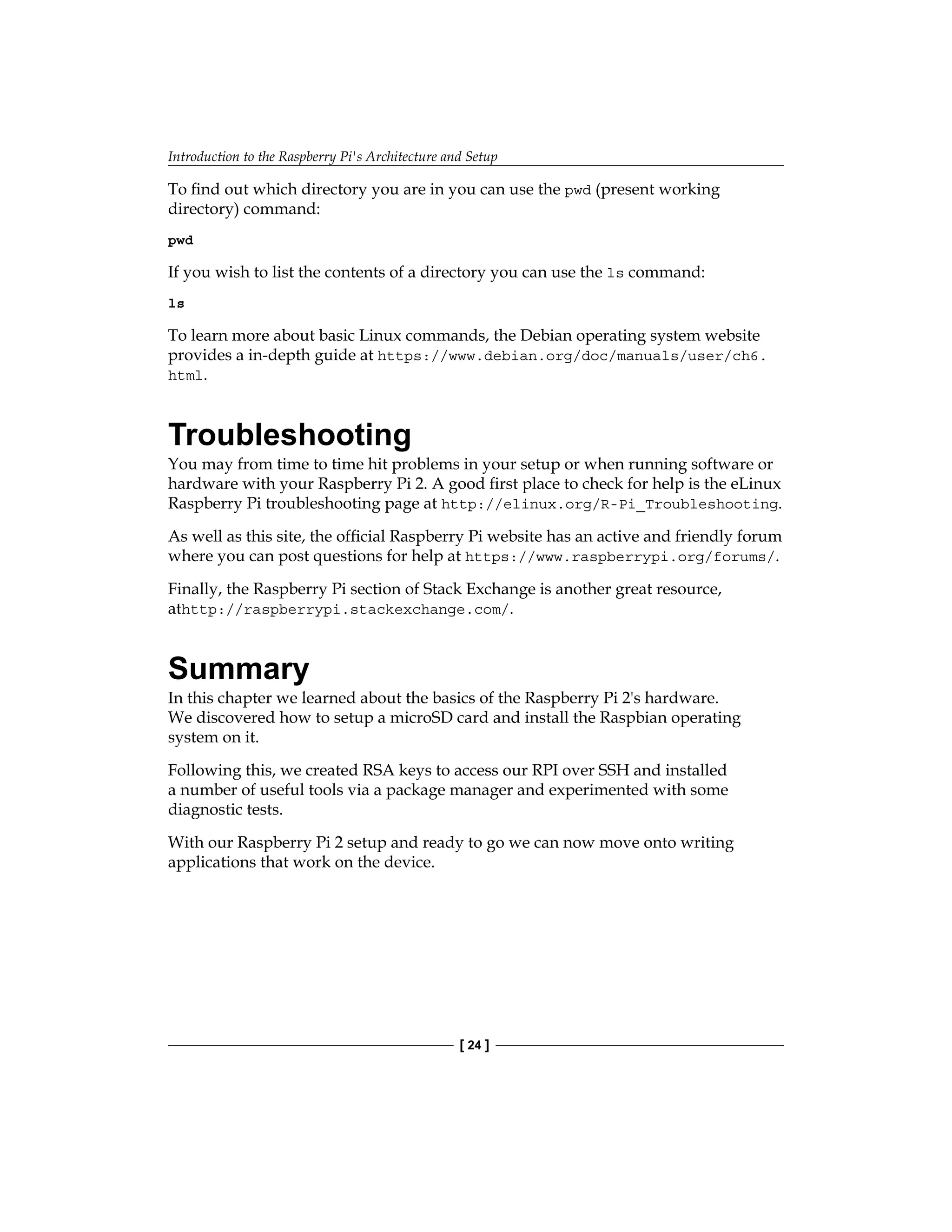 Raspberry pi: Conceptos básicos de la arquitectura de la computadora raspberry pi por andrew k ...