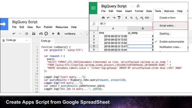 使用 Raspberry Pi Fluentd Gcp Cloud Logging Big Query 做iot 資料搜集與分析 Ppt