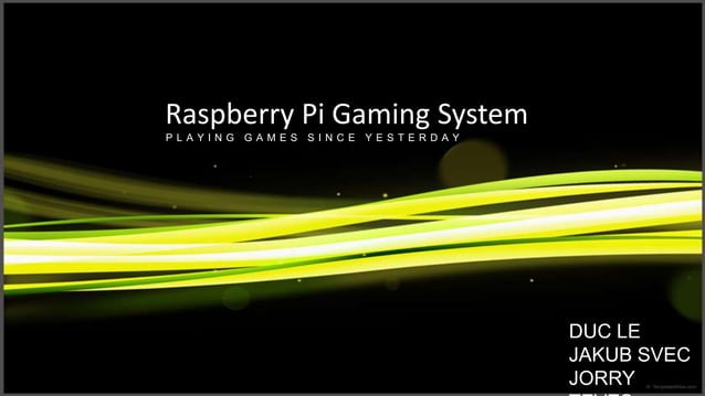 Raspberry Pi Gaming Rig | PPT | Free Download