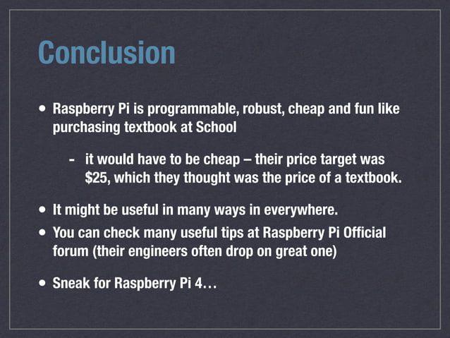 Raspberry pi history, tips and use case | PDF | Technology & Computing