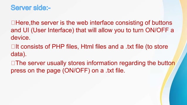 Raspberry pi home automation idea | PPT