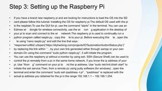 Raspberry pi home automation idea | PPT