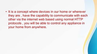 Raspberry pi home automation idea | PPT