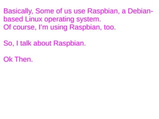 Raspberry pi performace and program by open cv | PPT