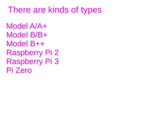 Raspberry pi performace and program by open cv | PPT