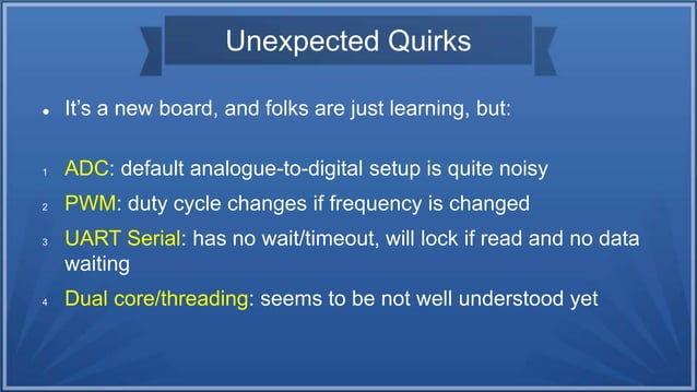 RaspberryPiPico.pptx | Computer Peripherals | Computing