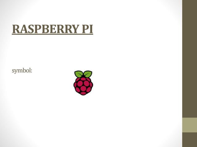 Raspberry Pi Ppt Pptx