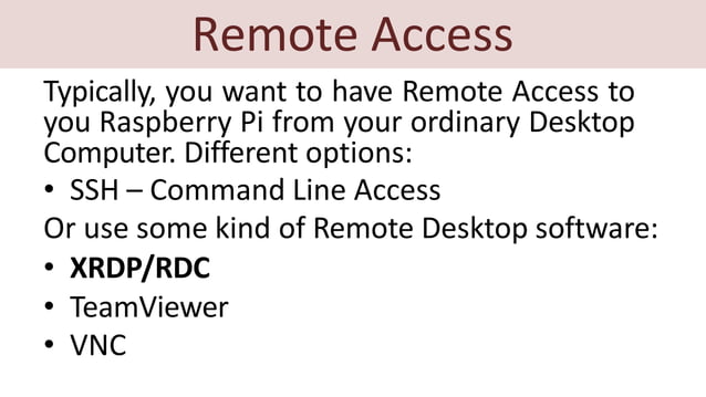 Raspberry Pi ppt.pptx | Operating Systems | Computer Software and Applications