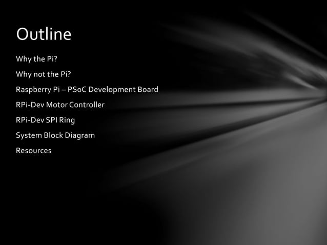 Raspberry Pi Robotics Pptx Operating Systems Computer Software And Applications