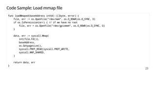 Raspberry pi's gpio programming with go | PPT