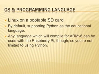 Raspberry pi sikha | PPTX
