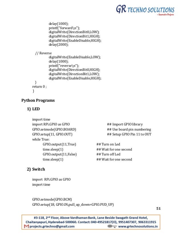 Raspberry Pi Technical Documentation