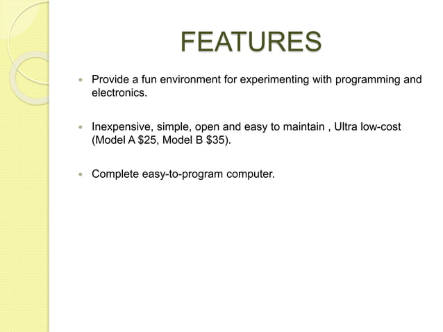 Raspberry Pi Technology Ppt