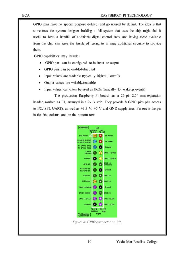 Raspberry pi technology | DOCX