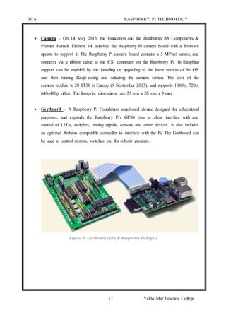 Raspberry pi technology | PDF
