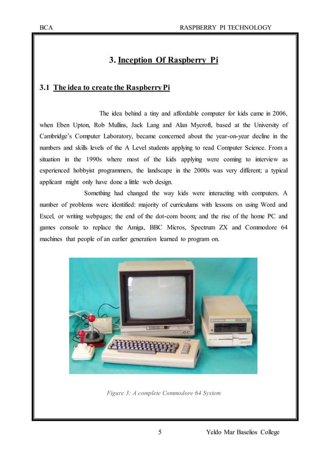 Raspberry pi technology | DOCX