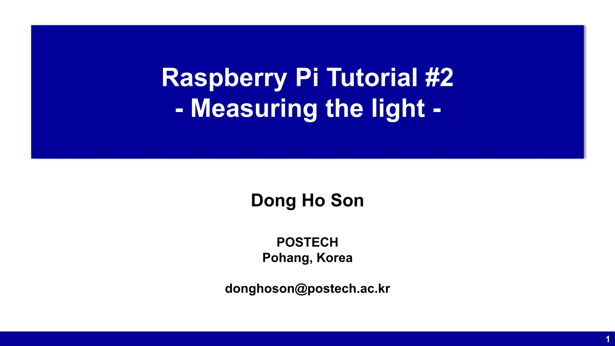 Raspberry Pi Tutorial 2 Ppt