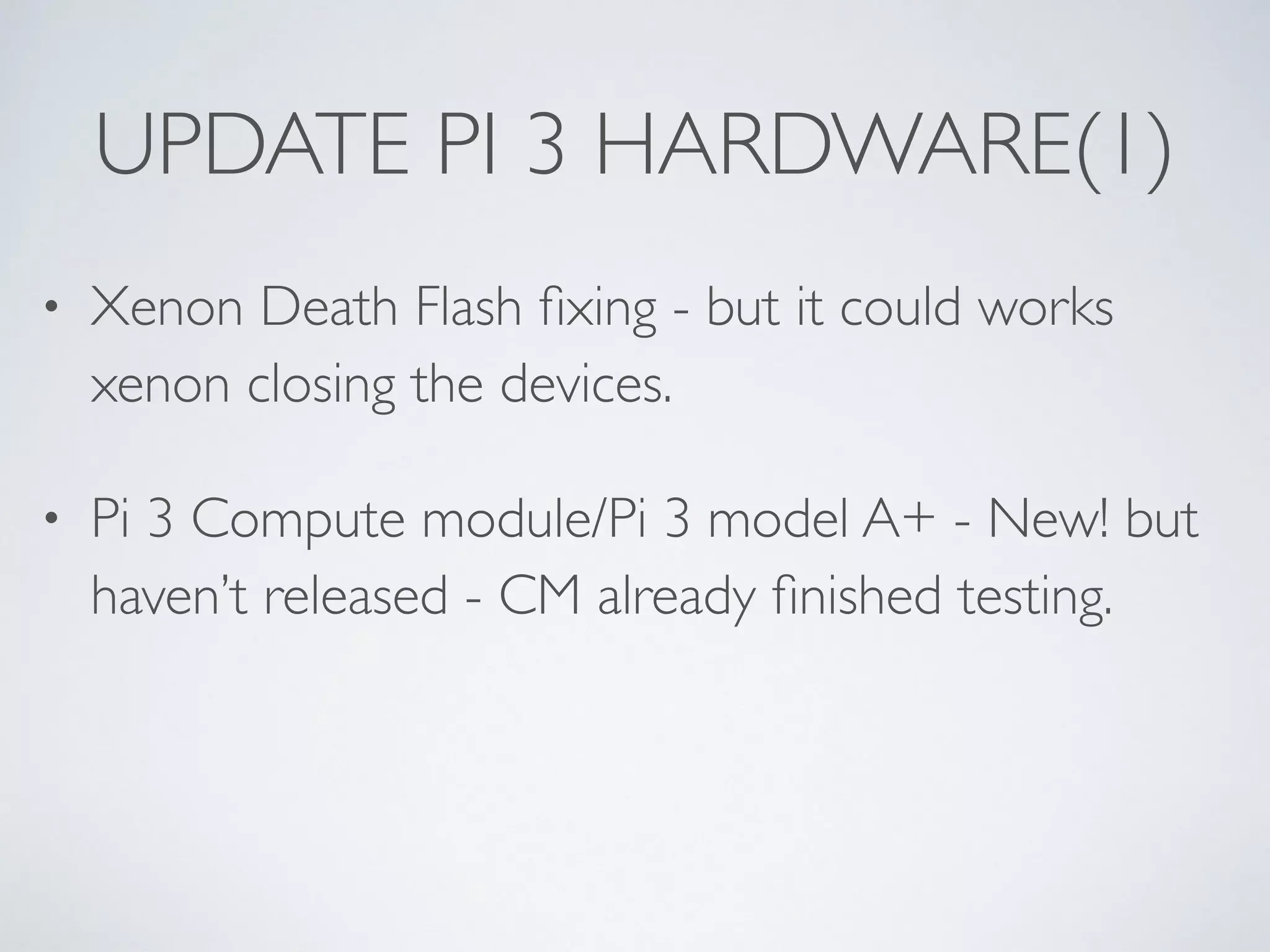 Raspberry pi Update - Encourage your IOT | PPT