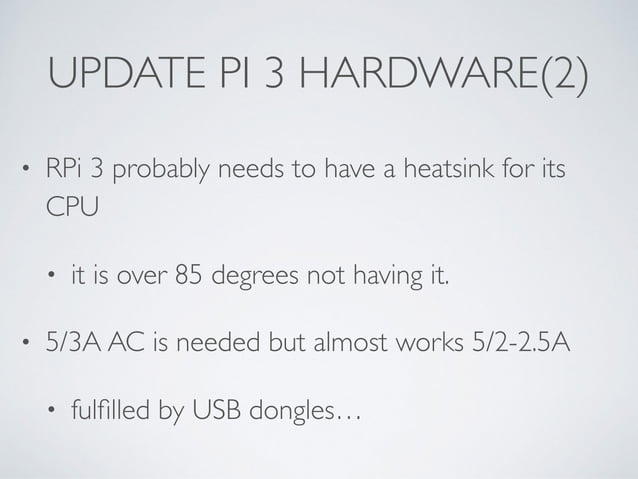 Raspberry pi Update - Encourage your IOT | PPT