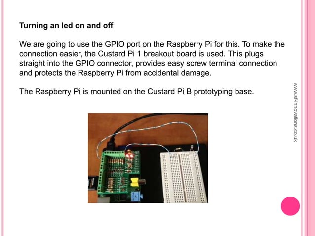 Raspberry Pi Using Python Ppt
