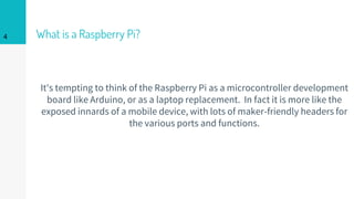 introduction to Raspberry pi | PPTX