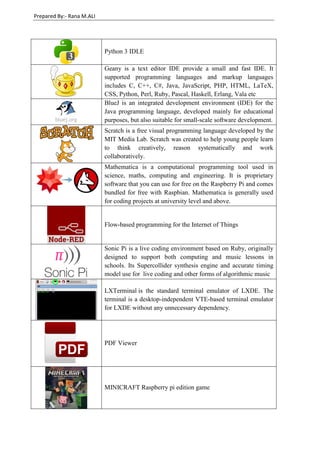 Raspberry pi Board Hardware & Software Setup | PDF