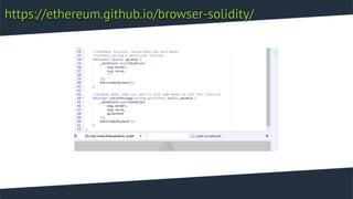Ethereum SmartContracts - An example | PDF | Programming Languages | Computing