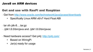 Hands on Java8 and RaspberryPi | PPT