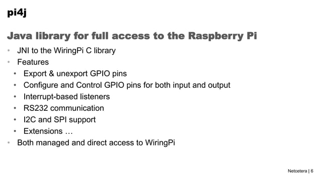 Hands on Java8 and RaspberryPi | PPT