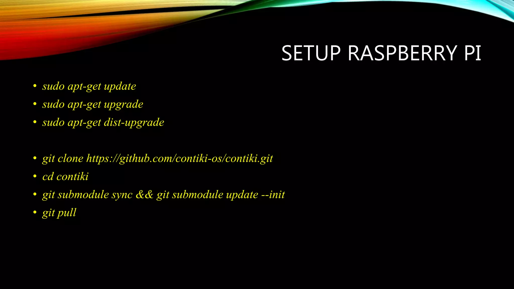 Rasperry Pi and TI CC2650 IPv6 border router | PPT