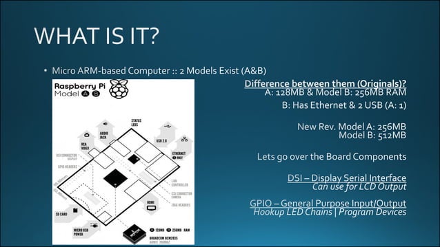 Raspberry Pi 101 - What is the Pi? | PDF