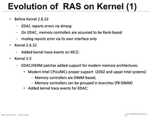 Reliability, Availability and Serviceability on Linux | PPT