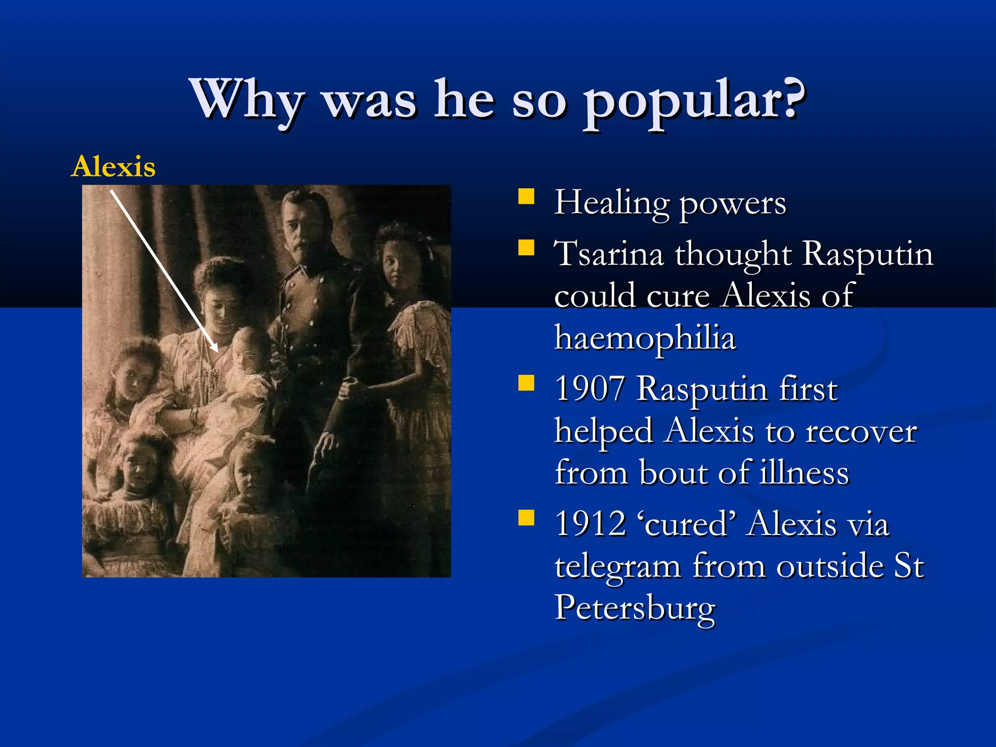Rasputin - AS HISTORY | PPT