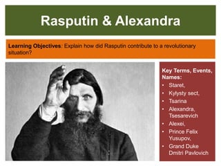 Russian Revolution Rasputin Death