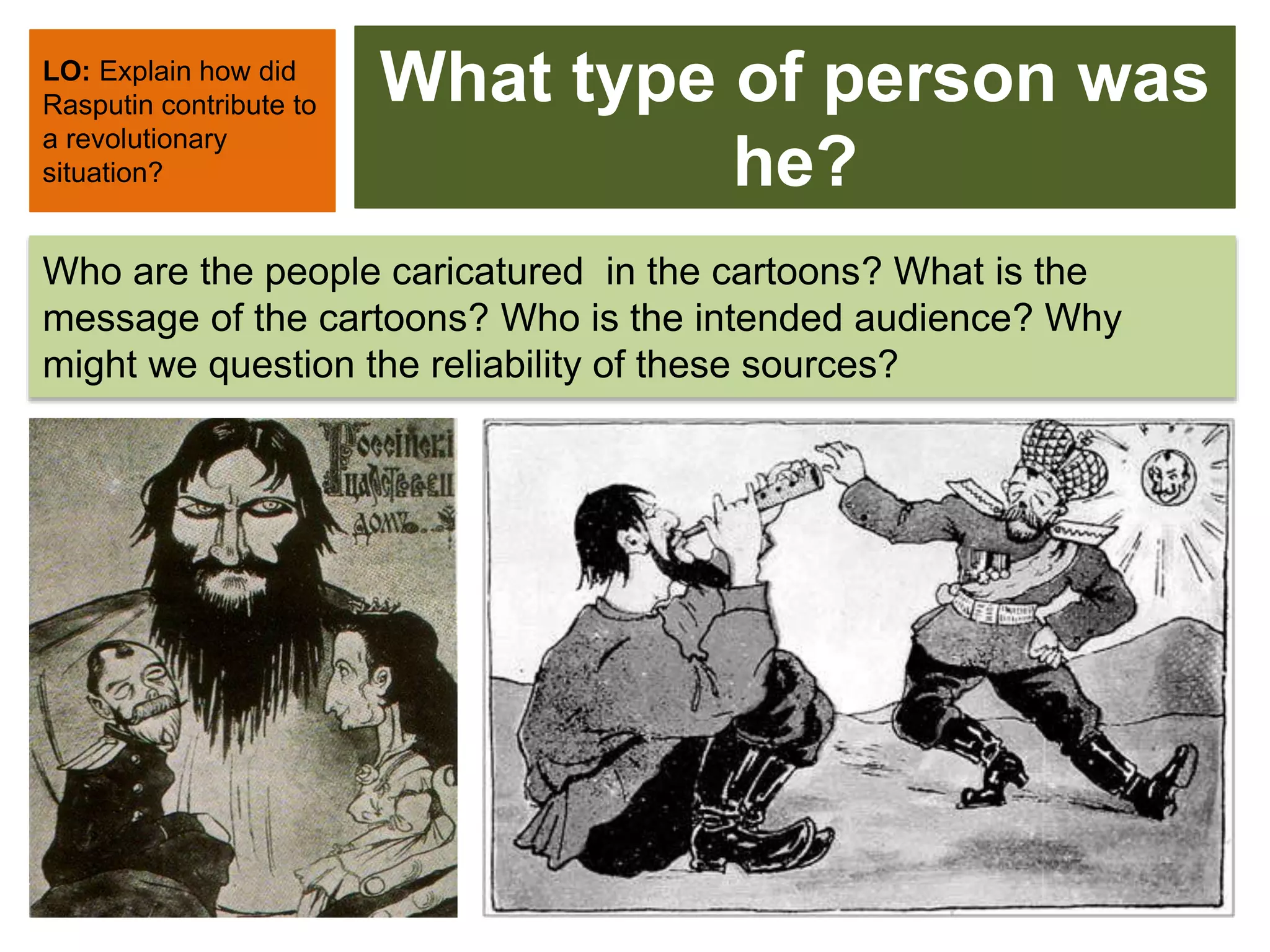 Influence of Rasputin | PPTX