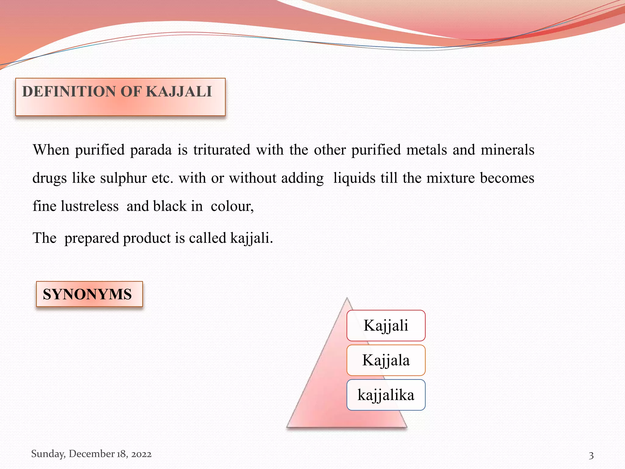 kajjali and sindoor kalpana | PPTX