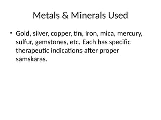 History of ras shastra in ayurveda and its importance.pptx