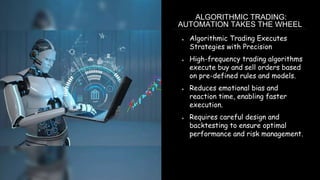 Application of Data Science in Stock Market | PPTX