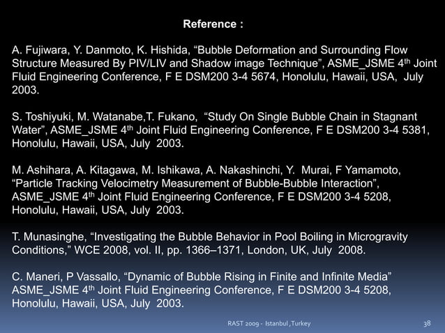Characteristics of Bubble Motion in Pool Boiling | PPT