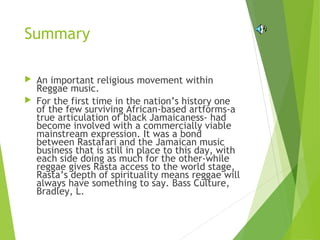 Rastafarianism: An Overview | PPT
