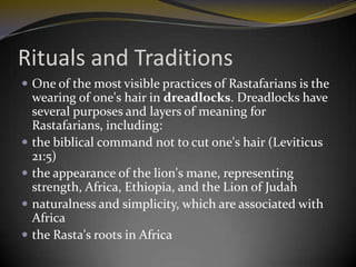 Rastafarianism Brief Overview | PPTX