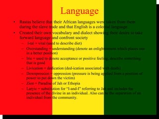 Rastafari Movement | PPT