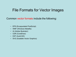 Raster Vs. Vector Presentation1 | PPT