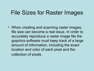 Raster Vs. Vector Presentation1 | PPT