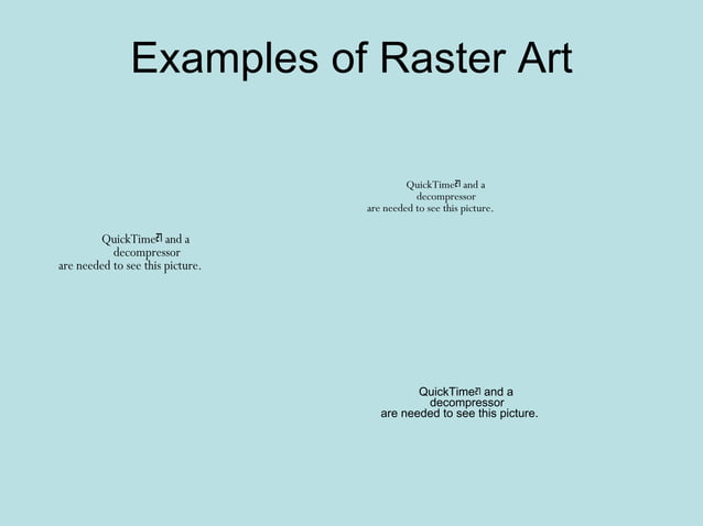Raster Vs. Vector Presentation1 | PPT