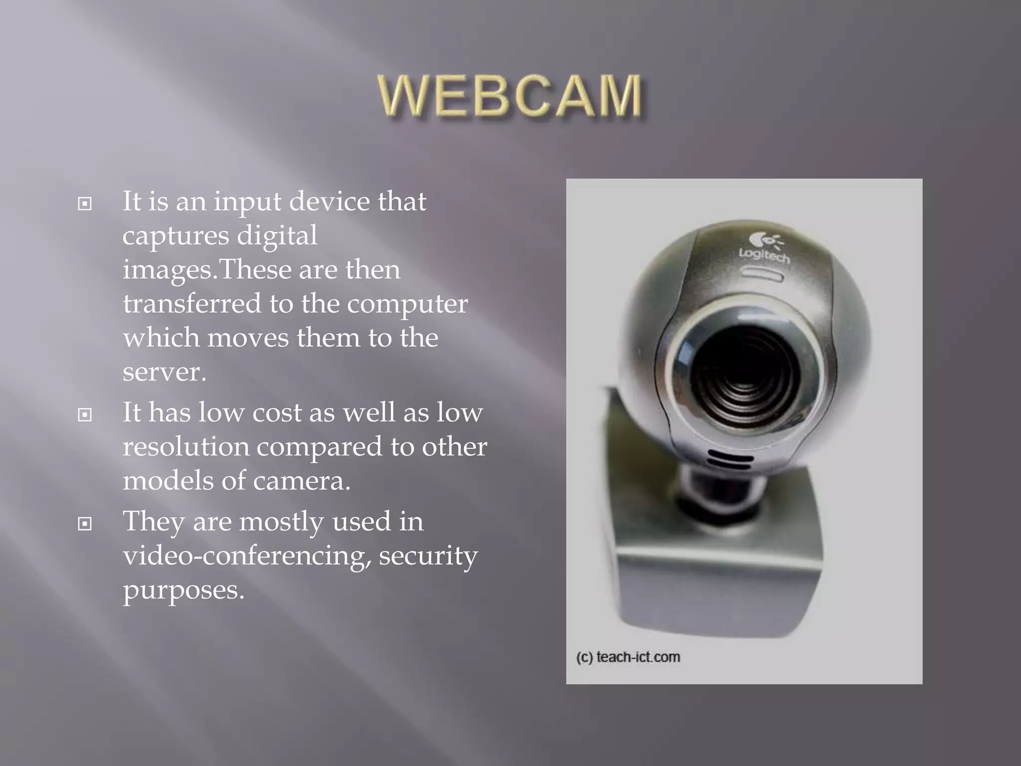 Raster and random scan display types of input devices | PPT
