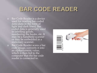 Raster and random scan display types of input devices | PPT