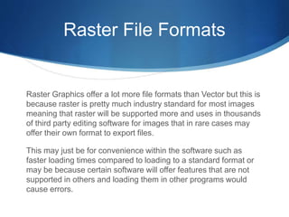 Raster and vector | PPT
