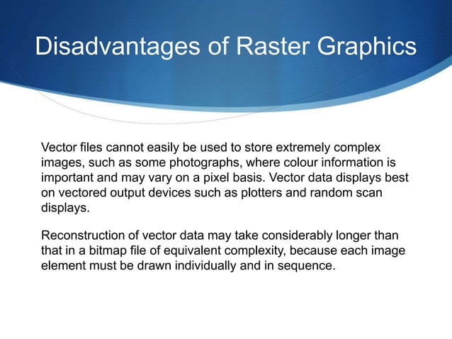 Raster and vector | PPT